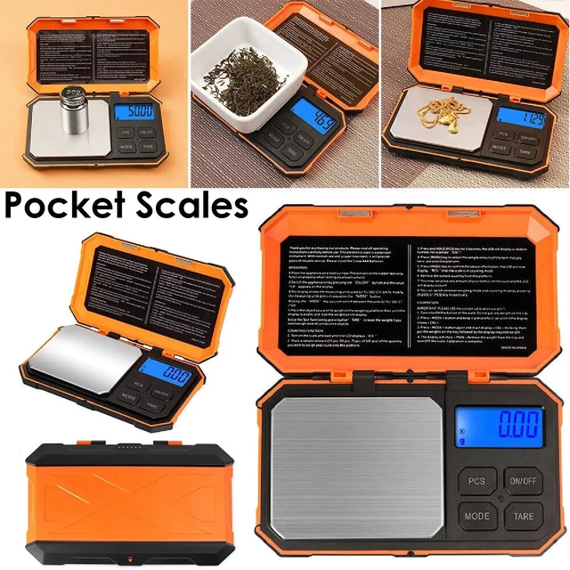 POCKET MINI DIGITAL Scale with LCD Display for Gold Jewelry Weighing Scales AU $34.33 - PicClick AU