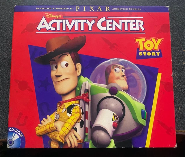 DISNEY'S TOY STORY Activity Center PC Game (Windows/Mac, 1996) $4.99 ...