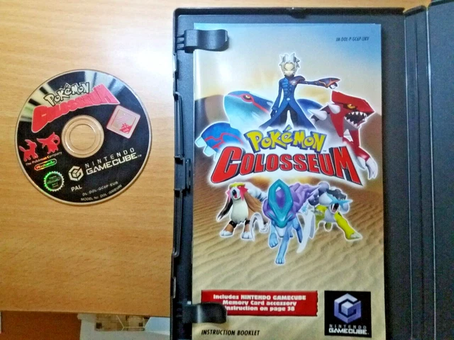 NINTENDO GAMECUBE POKEMON Colosseum DOL-006(EUR), original case and ...