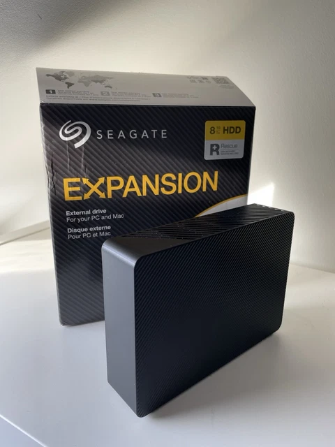 SEAGATE EXPANSION 8TB,EXTERNAL, 3.5 inch (STKP8000400) Hard Disk Drive ...