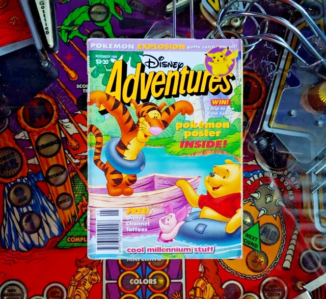 VINTAGE DISNEY ADVENTURES Magazine - November 1999 - Winnie The Pooh ...