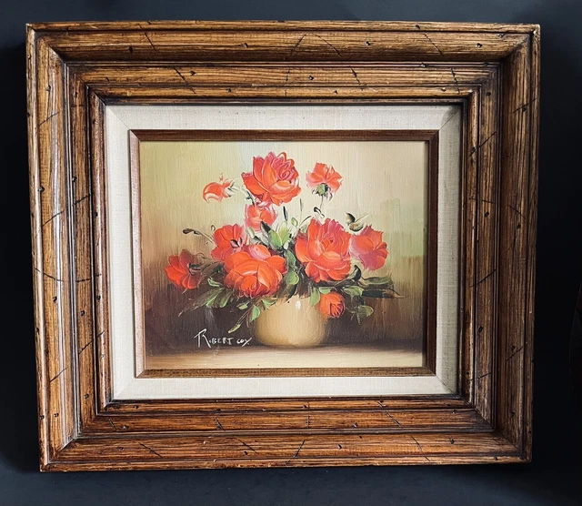 LISTED ARTIST ROBERT Cox (1934-2001) Oil Painting on canvas Still Life ...