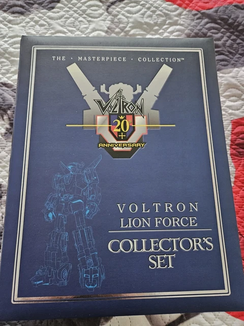 VOLTRON MASTERPIECE COLLECTOR'S SET LION FORCE 20TH ANNIVERSARY Toynami ...