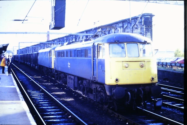 ORIG 35MM COL/SLIDE~CLASS'S 85/81 85017/81002 Freight Carlisle 15/11/86 ...
