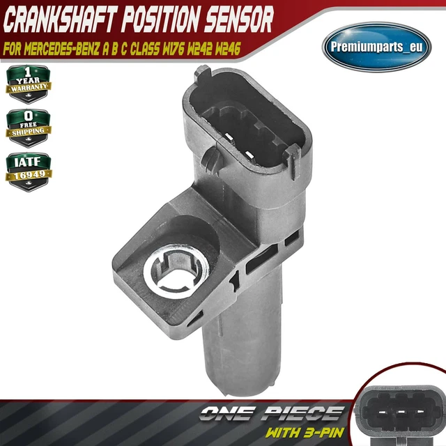 NEW CRANKSHAFT POSITION Sensor for Mercedes-Benz A B C Class W176 W242 ...