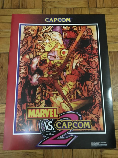 MARVEL VS CAPCOM 2 Poster 18 x 24 Inch High Quality Wall Art Poster $19 ...