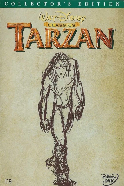 TARZAN DVD WALT Disney Classics Collector's Edition 2-Disc Set - UK ...