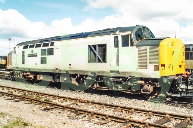 Uk Diesel Train Railway Photograph Of Class 37 Loco 37104 Rm37 388 1