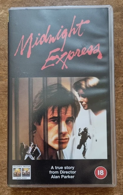 MIDNIGHT EXPRESS 1978 VHS PAL Video Tape Classic Prison Drama Cinema ...