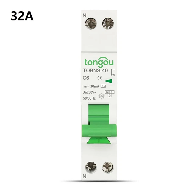 FINGER SAFE TERMINAL Type A Curve B RCBO 6KA 18mm 30mA 1P+N Circuit Breaker $48.61 - PicClick AU