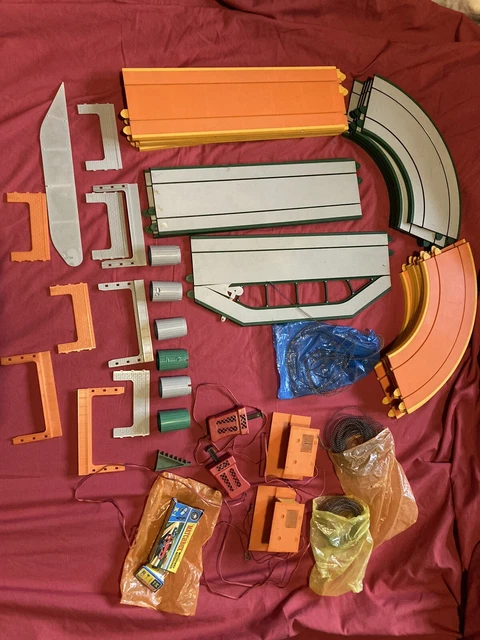 VINTAGE LESNEY MATCHBOX Motorway Track Spares Repairs Untested £35.00 ...