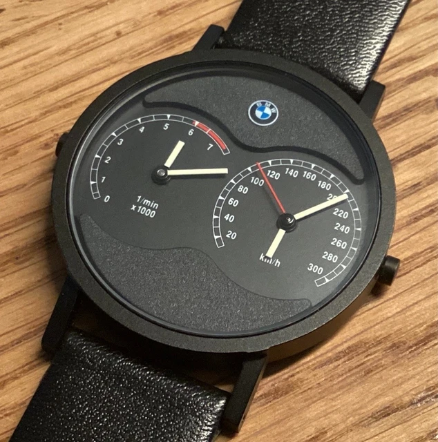 BMW ARMBANDUHR TACHOMETER Watch Edition 4 Fullset! Top Zustand! 1990 ...