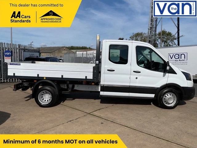 2023 FORD TRANSIT 2.0 350 EcoBlue Leader Chassis Double Cab 4dr Diesel ...