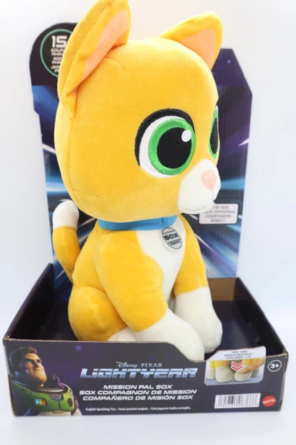 Sox The Robotic Cat Feature Plush With Sounds Disney Pixar Lightyear