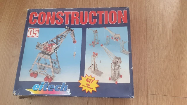 EITECH CONSTRUCTION C05 zu DDR-ZEITEN C14 Hafenkran Metallbaukasten EUR ...