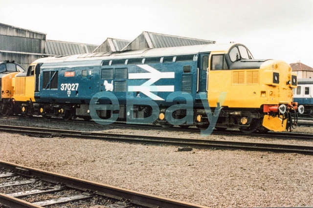 UK RAILWAY PHOTOGRAPH Class 37 Locomotive 37027. RM37-78 £1.70 ...