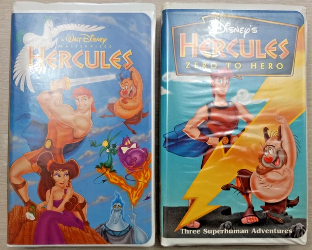 2X HERCULES & Hercules: Zero to Hero VHS Clamshell Disney £7.87 ...