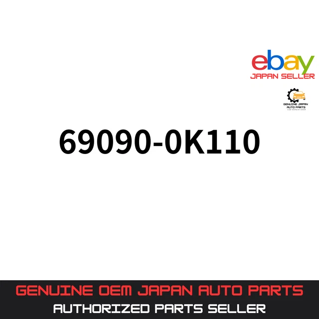 GENUINE TOYOTA TAIL Gate Handle 69090-0K110 For Hilux Ggn125L, Ggn125R ...