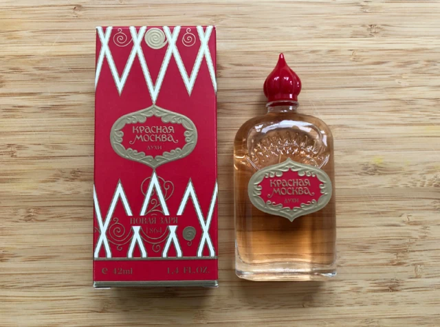 RED MOSCOW NOVAYA Zarya Krasnaya Moskva perfume 42 ml Красная Москва ...