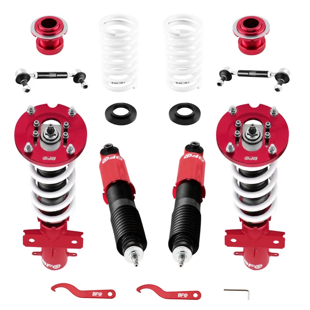 24 WAYS DAMPER & Height Adjustment Coilover For Ford Mustang GT S-197 ...