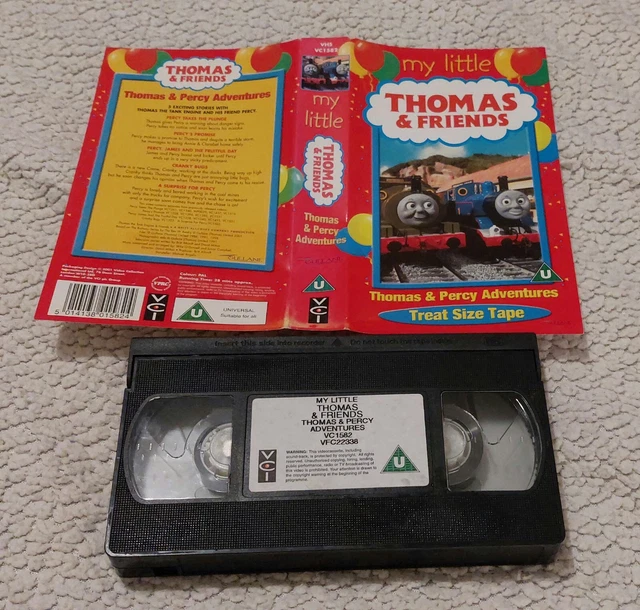 MY LITTLE THOMAS And Friends - THOMAS + PERCY ADVENTURES (VHS, 2001) £ ...