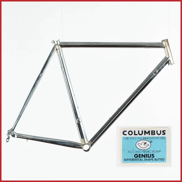 NOS OLMO FORMA COLUMBUS GENIUS CADRE ACIER VINTAGE VÉLO DE ROUTE NEUF ...