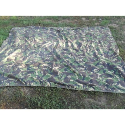 GRADE 1 BRITISH Military Issue DPM Camo Basher Basha Tarp Shelter Sheet ...