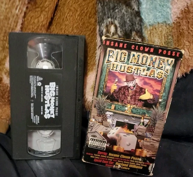BIG MONEY HUSTLAS: The Movie RARE Insane Clown Posse VHS ICP Comedy Rap ...
