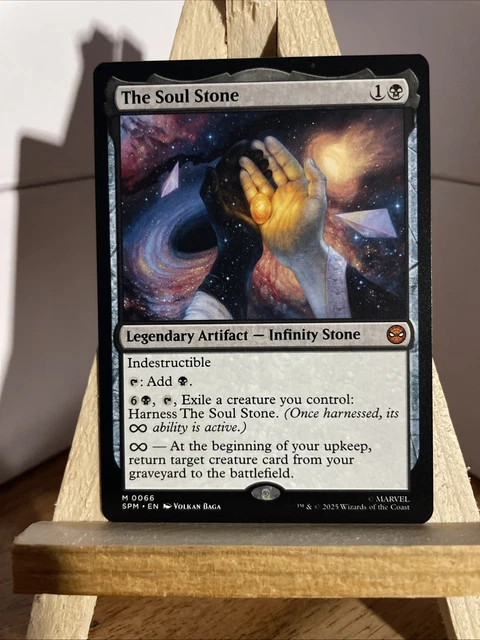 THE SOUL STONE 2025 MTG Marvel’s Spider-Man Mythic Normal #0066 Mint ...