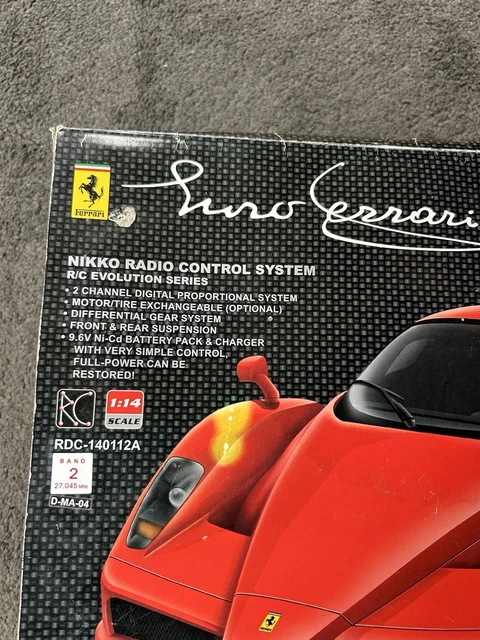 NIKKO 1/14 FERRARI Enzo RC Model Car Evolution 2003 Red 140112 £69.99 ...