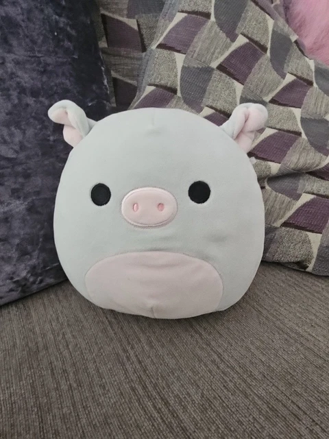 SQUISHMALLOWS BESSA GREY Pig Soft Plush Toy 7.5” Kellytoy £3.31 ...
