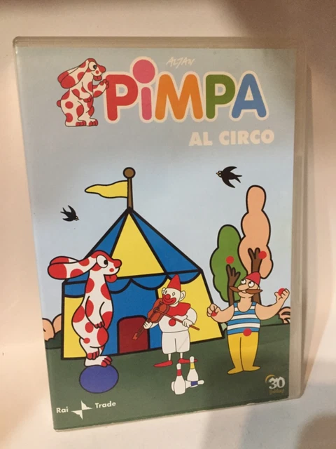 PIMPA AL CIRCO DVD 7 Episodi ALTAN Cartoni animati Cult Enzo D’Alo ...