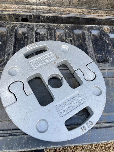 INSTANT PROMOTION 20KG Gazebo weight plate interlocking marquee market ...