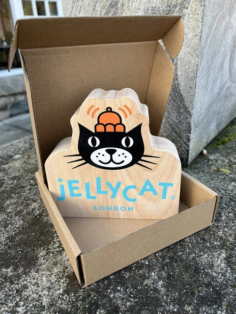 JELLYCAT SOFT TOY Wooden Display Logo Block Sign £75.00 - PicClick UK