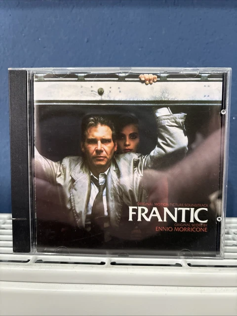 FRANTIC ENNIO MORRICONE OST Soundtrack CD 1988 And DVD R2 Harrison Ford ...
