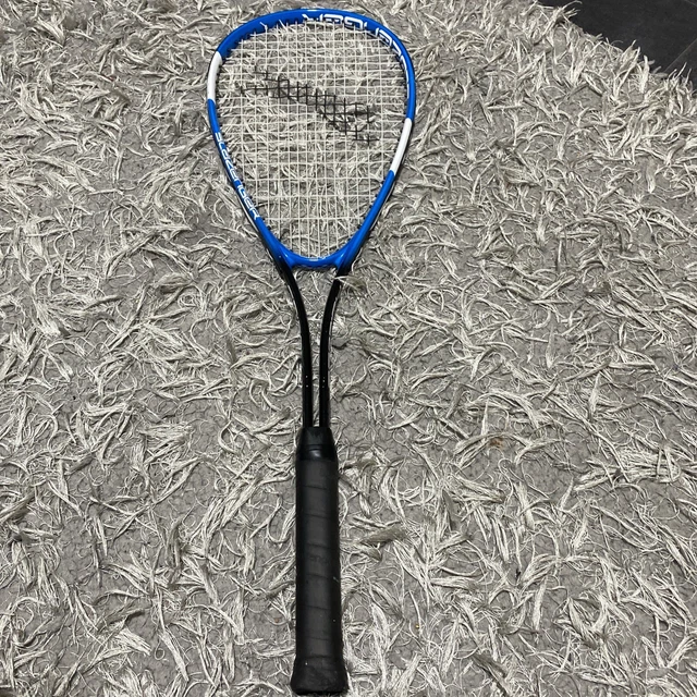 SLAZENGER PRODIGY SQUASH Racket Blue, Black & White Solid & Light ...