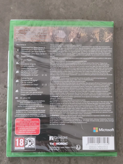 SPELLFORCE 3 REFORCED jeu Xbox Series X - Xbox one NEUF sous blister VF ...