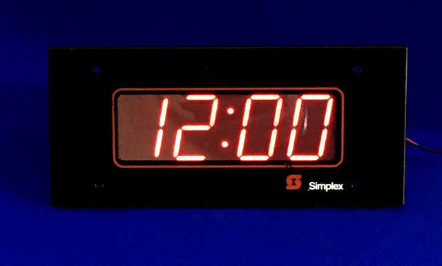 SIMPLEX DIGITAL CLOCK / Interval Timer 6303-9103 $192.47 - PicClick CA