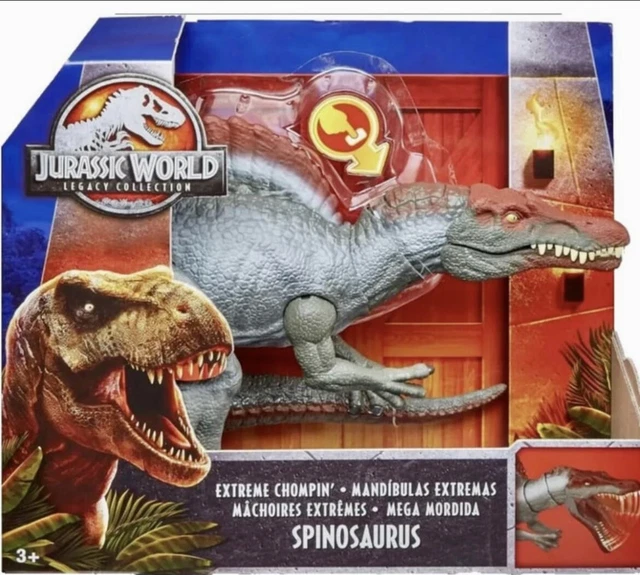 JURASSIC WORLD LEGACY Collection Extreme Chompin' Spinosaurus Mattel ...