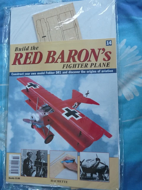 BUILD THE RED Baron's Fighter Fokker Dr1 Hachette Ausgabe 14 Neu ...