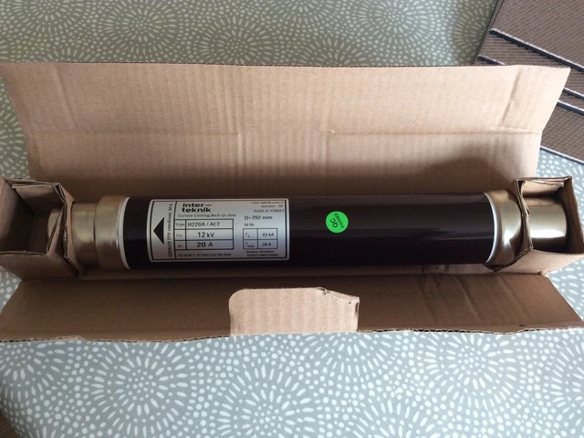 FUSE LINK WITH striker pin 12kw 20a part no. H220A/ACT £39.60 - PicClick UK