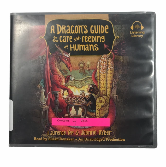 A DRAGONS GUIDE to Care and Feeding of Humans Audio Book 4 Cd Discs ...