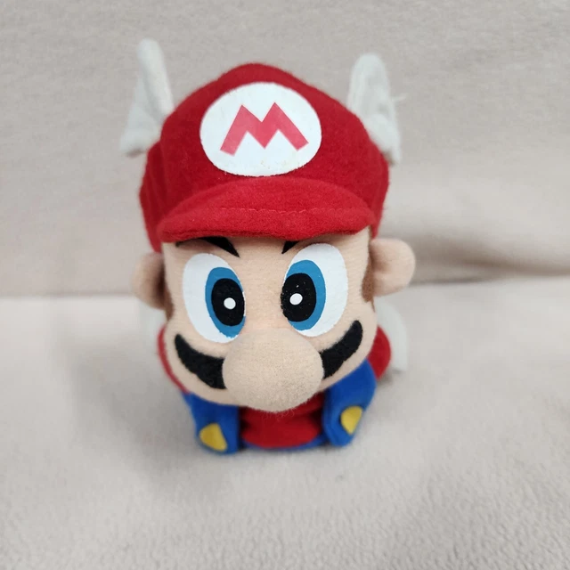 SUPER MARIO 64 Wing Cap Mario Plush Vintage 1997 BD&A Nintendo 64 Plush ...