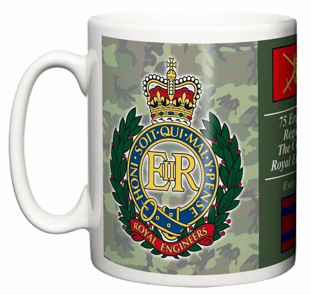 BRITISH ARMY SOLDIER 75 Engineer Regiment The Corps of Royal Engineers ...
