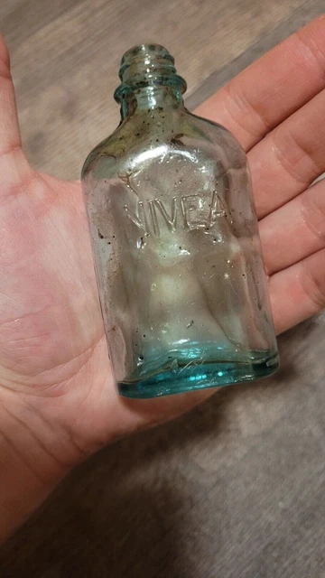 WW2 WEHRMACHT ALLEMANDE Bouteille En Verre Nivea De Bunker Soldier ...