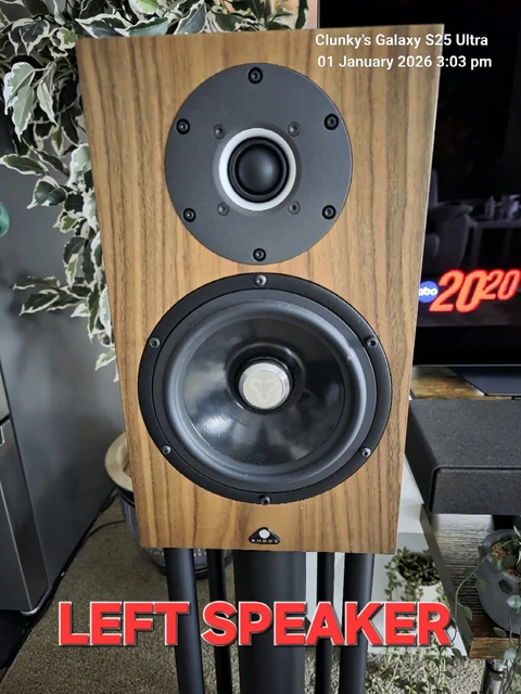 KUDOS SUPER 10A Walnut Bookshelf Speakers £2,046.70 - PicClick UK