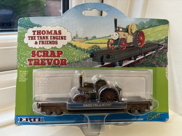 ERTL THOMAS THE Tank Engine & Friends - SCRAP TREVOR - NEW - BOXED £13.99 - PicClick UK