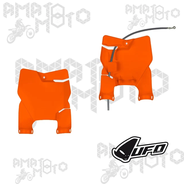 PORTE-NOMBRE TABLEAU AVANT / Stadium - Orange - Pour KTM SX 65 2016 ...
