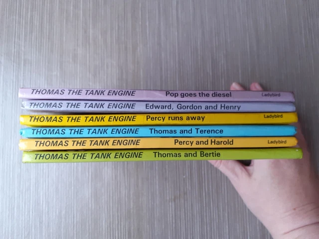 6 X LADYBIRD Thomas The Tank Engine & Friends Books £5.50 - PicClick UK