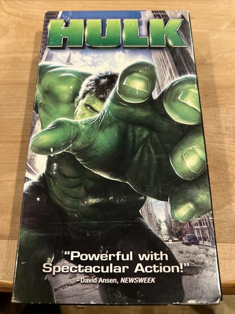 THE HULK (VHS) Nick Nolte Sam Elliot Eric Bana Jennifer Connolly FREE ...